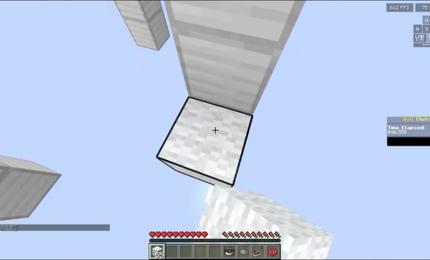 Minecraft player impresses Redditors with stunning parkour jumps