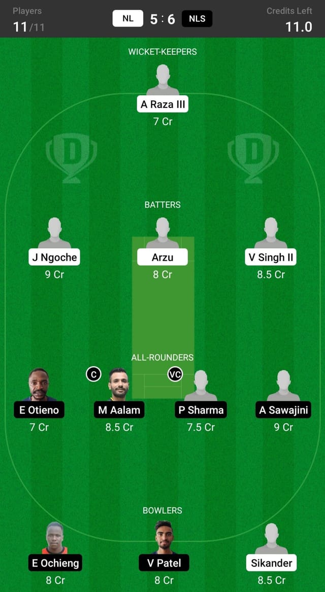 NLS vs NL Dream11 Prediction: Fantasy Cricket Tips, Today's Playing 11 ...
