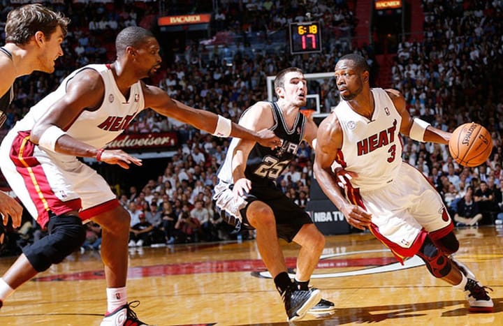 Ranking Dwyane Wade's championships in order of difficulty level