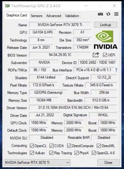 With RTX 3070 Ti getting a 16GB variant, where does it leave Nvidia's ...