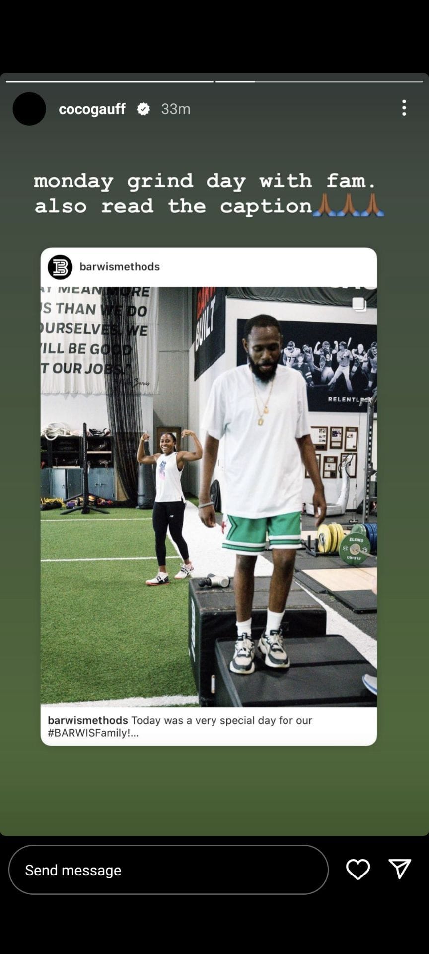 American Coco Gauff holds special training session in South Florida ...