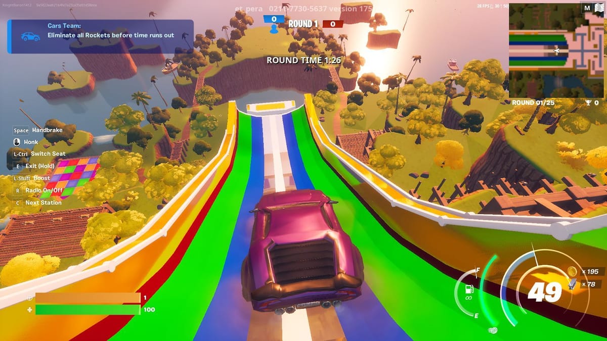 Fortnite Racing Map Codes (December 2022)