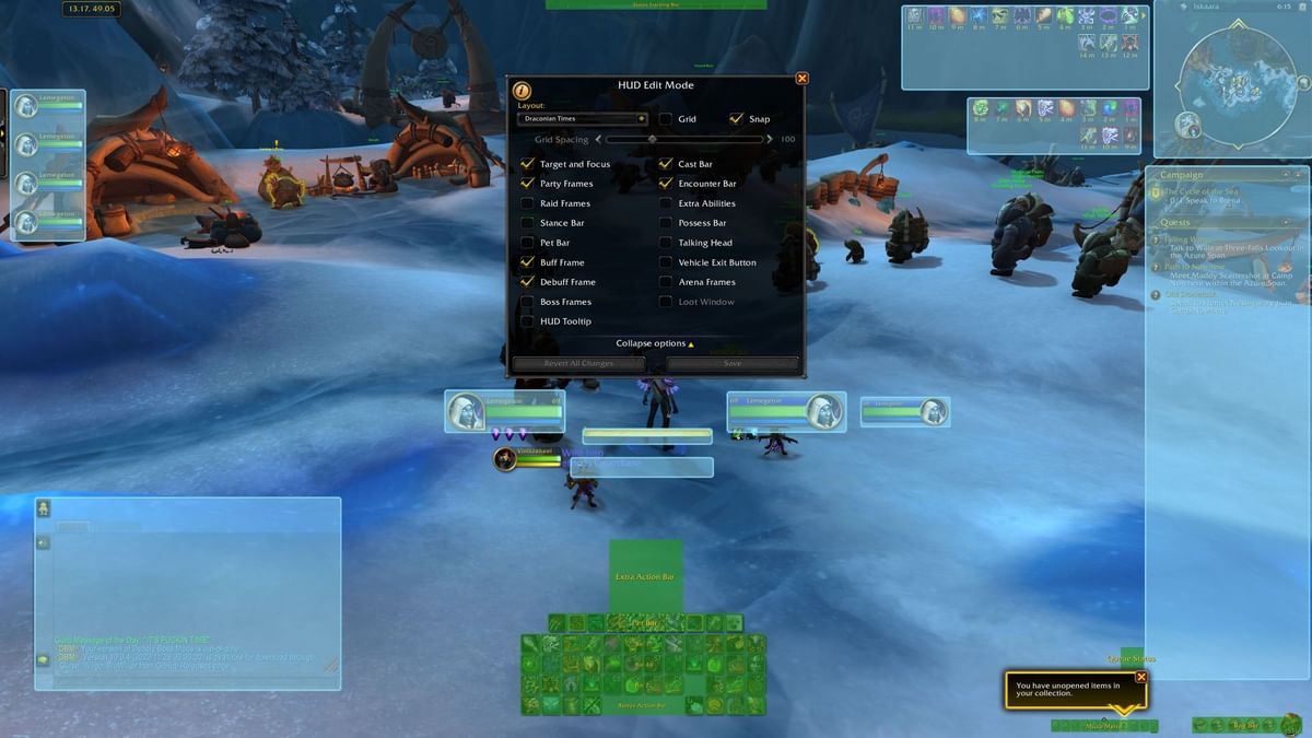 How to move the Vigor bar in World of Warcraft: Dragonflight