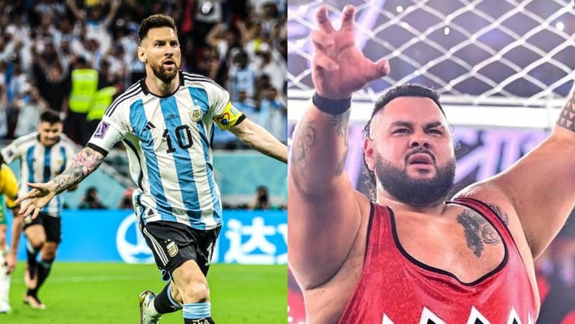 "F*ck Messi" - Former WWE star JONAH (fka Bronson Reed) sends a message ...