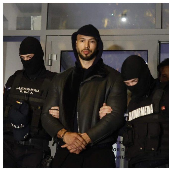 Breaking: Andrew Tate arrested after house was recently raided by ...