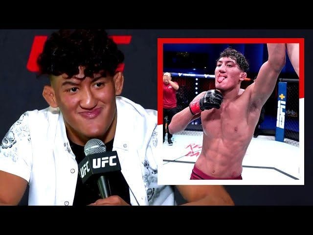 How does Raul Rosas Jr. balance high school life and his UFC career?