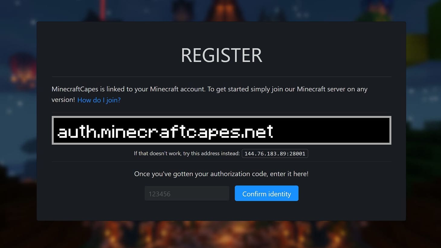 How to get Minecraft capes using mods
