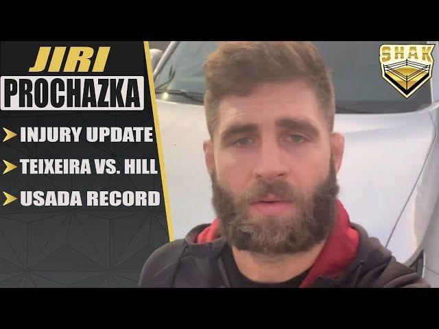 Jiri Prochazka: Jiri Prochazka reveals details about his ongoing ...