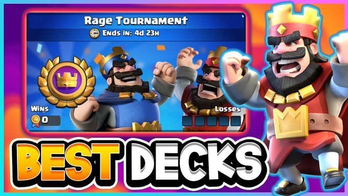 December's Rage Tournament in Clash Royale: Information, rewards, and more
