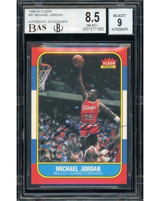 Ranking top 5 most valuable Michael Jordan rookie cards