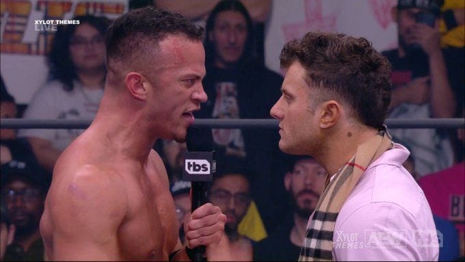 "One of the finest promo battles this year" - Twitter stunned as AEW ...