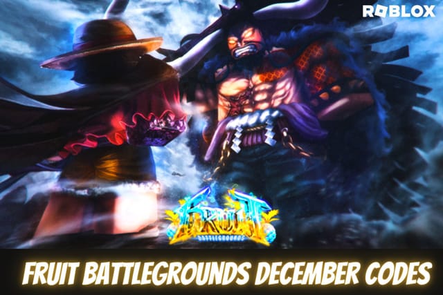 Roblox Fruit Battlegrounds codes (December 2022)