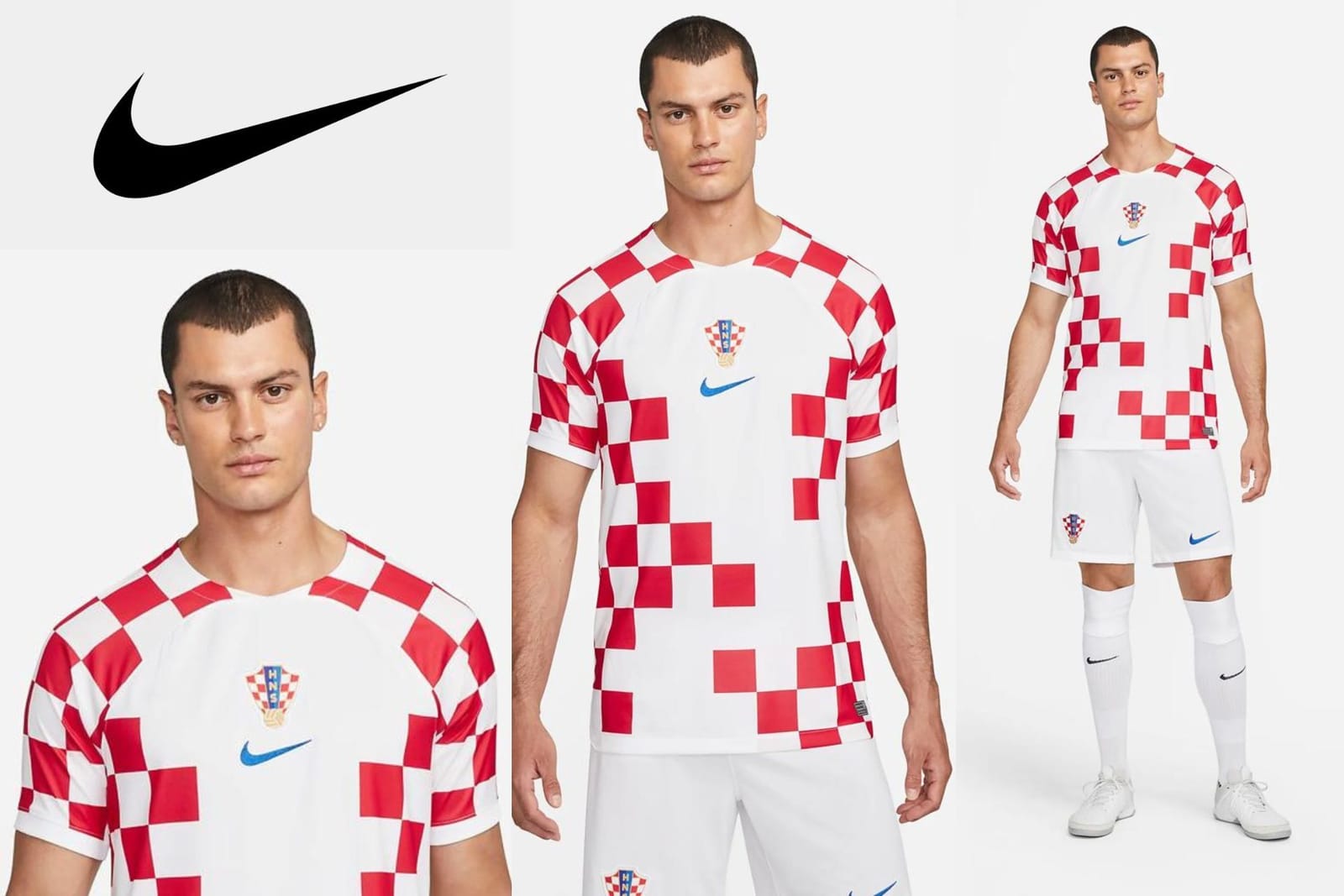 Croatia jerseys: Nike x Croatia National football team 2022-23 Home kit ...