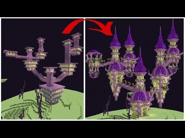 5 best Minecraft build ideas for the End dimension