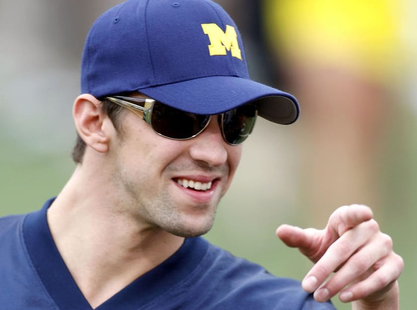 "Talk about the world's greatest Olympian" - Michigan football team ...