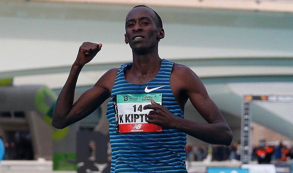 Kenya’s Kelvin Kiptum becomes quickest marathon debutant in history