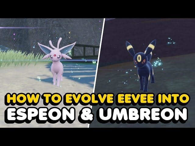 Pokemon Scarlet and Violet: How to get Umbreon, Espeon, and Sylveon