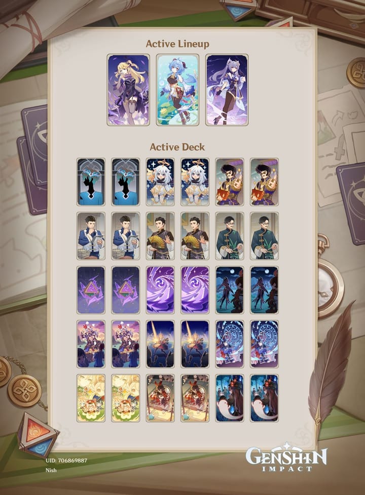 5 best Genius Invokation TCG decks for maximum wins in Genshin Impact