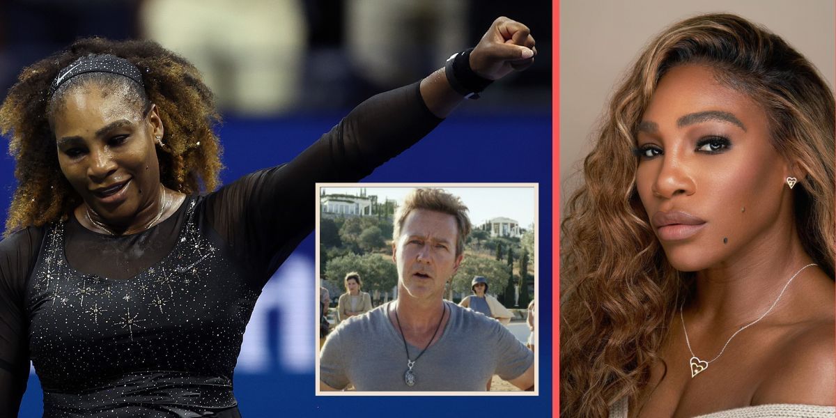 Serena Williams dazzles with cameo in movie starring Edward Norton ...