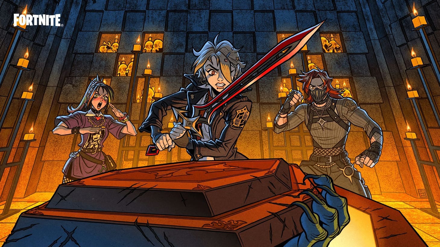 What gender is Joni the Red in Fortnite?