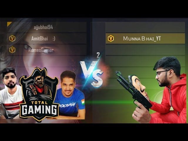 Munna Bhai Gaming (Venkata Atchuth) की Free Fire Max ID, स्टैट्स, K/D रेश्यो और यूट्यूब चैनल ...