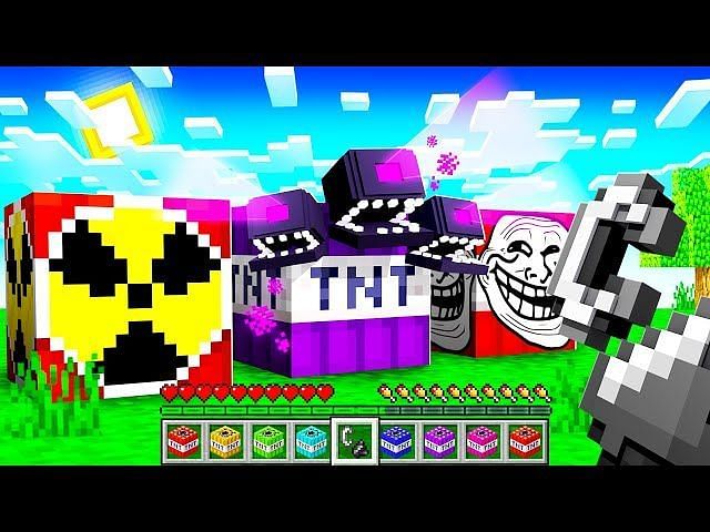 Minecraft Player Hilariously Dies To Their Own Tnt Blocks