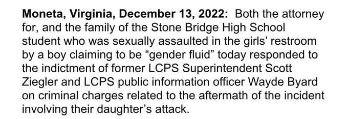 Who is Scott Ziegler? Loudoun County Schools fires Superintendent for mishandling s*xual assault ...