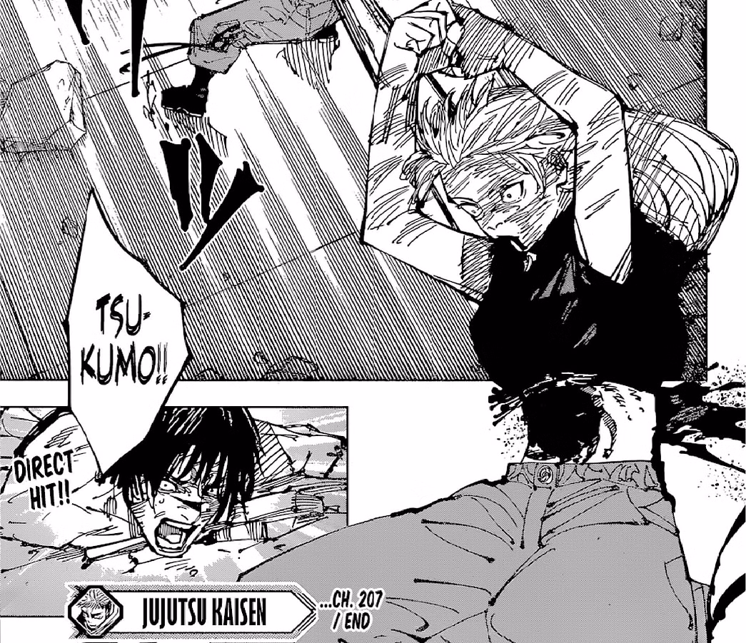 Jujutsu Kaisen Chapter 207 Choso And Yuki Fight Together Kenjaku Turns The Tables On Them