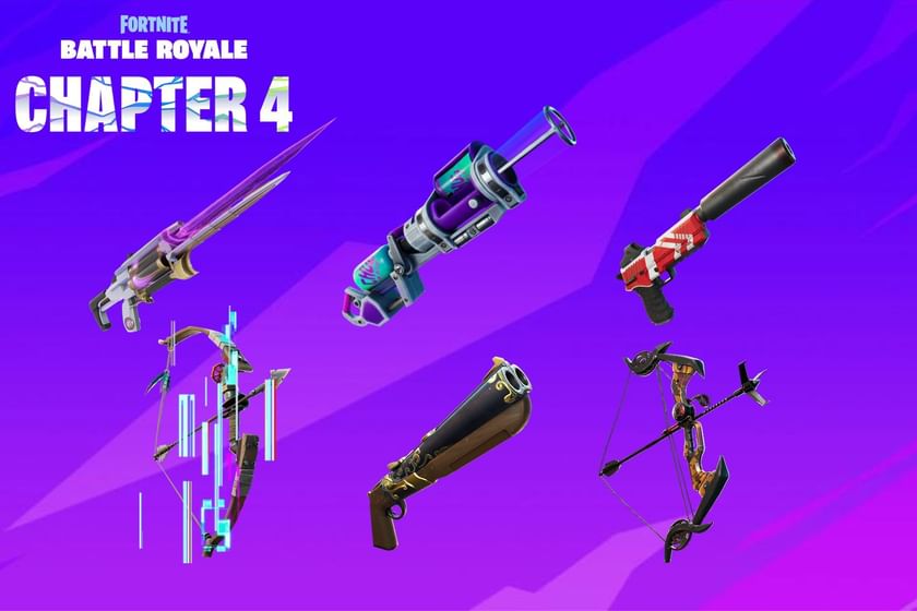 Where to find Exotic weapons in Fortnite Chapter 4 Season 1