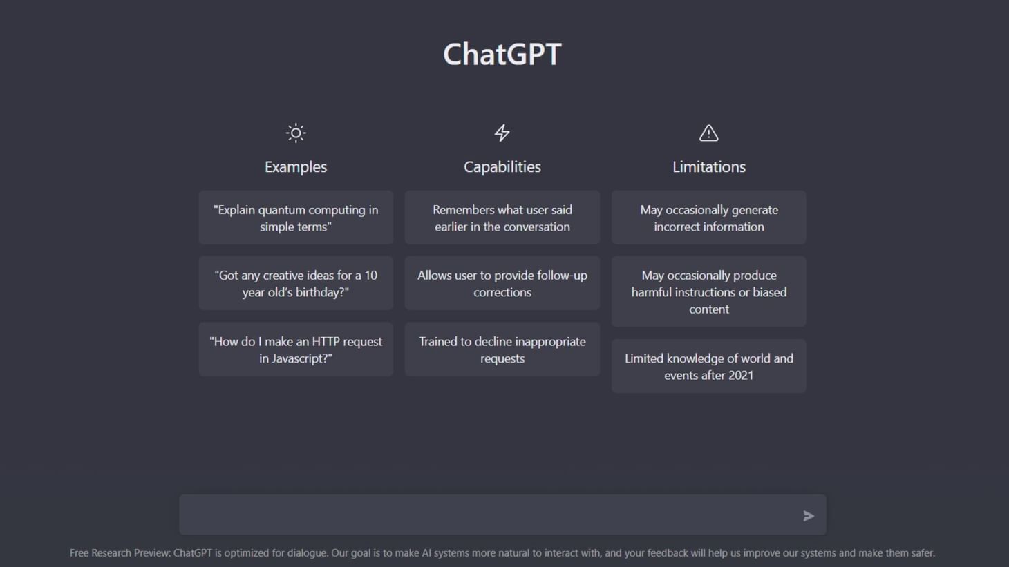 How to use ChatGPT, the AI ChatBot from OpenAI