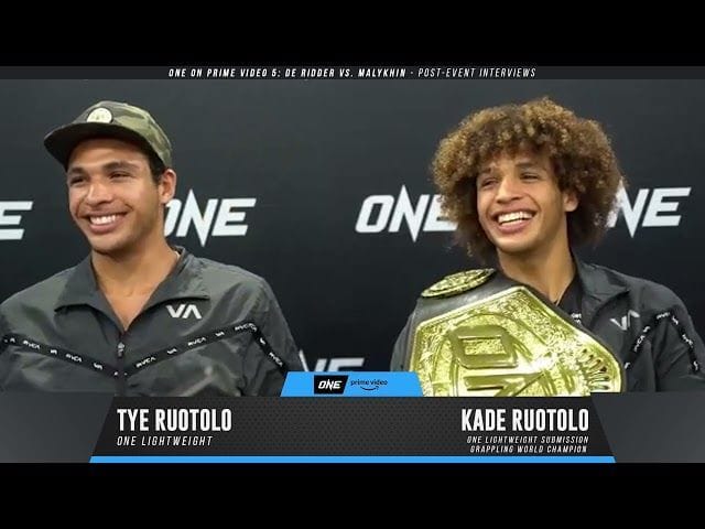 Kade Ruotolo: “We're never too shy about that” - Kade Ruotolo says he ...