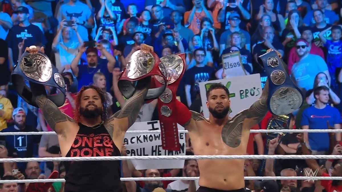 The Usos reveal which gear they want featured in a Bloodline action ...