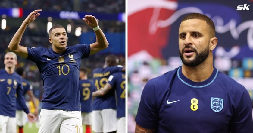 France star laughs off Kyle Walker's claims about Kylian Mbappe ahead ...
