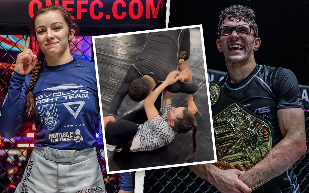 Check out ONE Championship BJJ stars Danielle Kelly and Mikey Musumeci ...