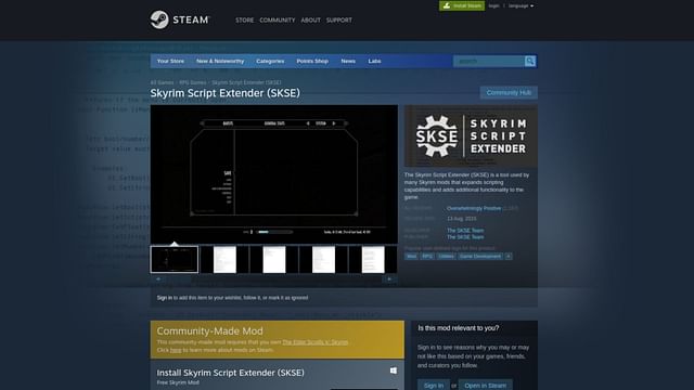 How To Use Skse With The Elder Scrolls V Skyrim