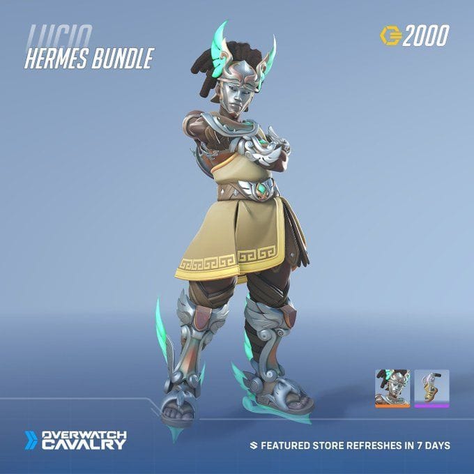 Overwatch 2 Item Shop rotation (January 3): Hermes Lucio, Medusa ...