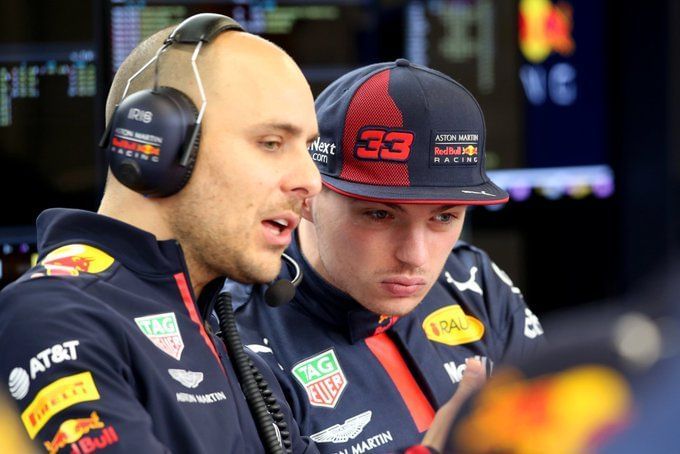 Who is Max Verstappen's Red Bull race engineer?