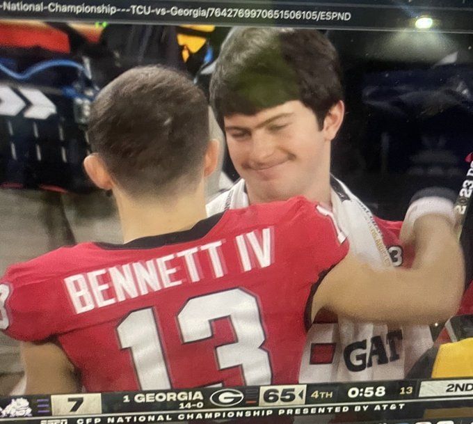 Does Stetson Bennett's brother, Luke Bennett, play football? Talent ...