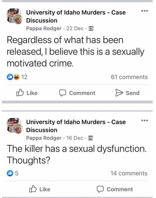 "How would anyone besides him know some of this?" - Theory about ...