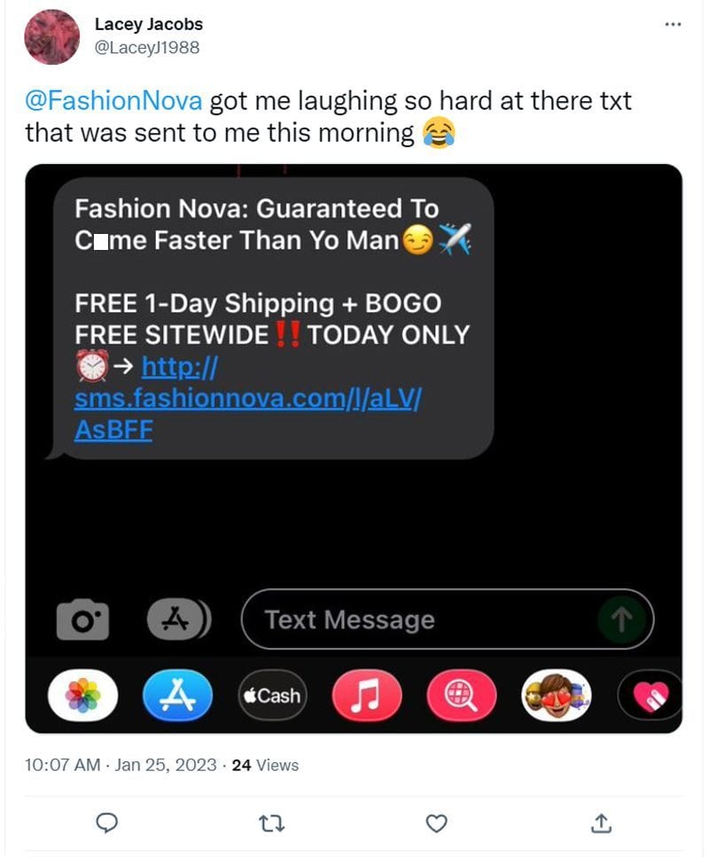 Who owns Fashion Nova? Hilarious text messages memes take over Twitter