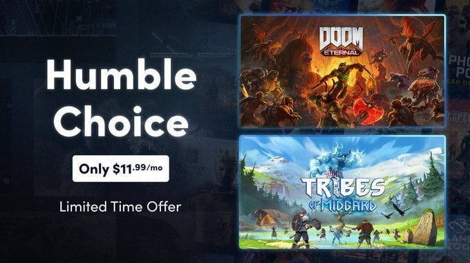 Humble Choice (January 2023) features Doom Eternal and Tribes of ...