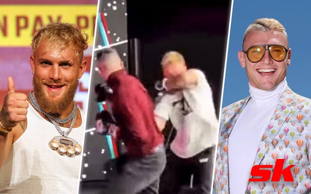 WATCH: Jake Paul and The Schmo hug out their fake rivalry from old ...