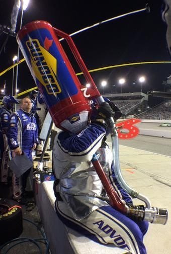 How much is a gallon of NASCAR fuel?