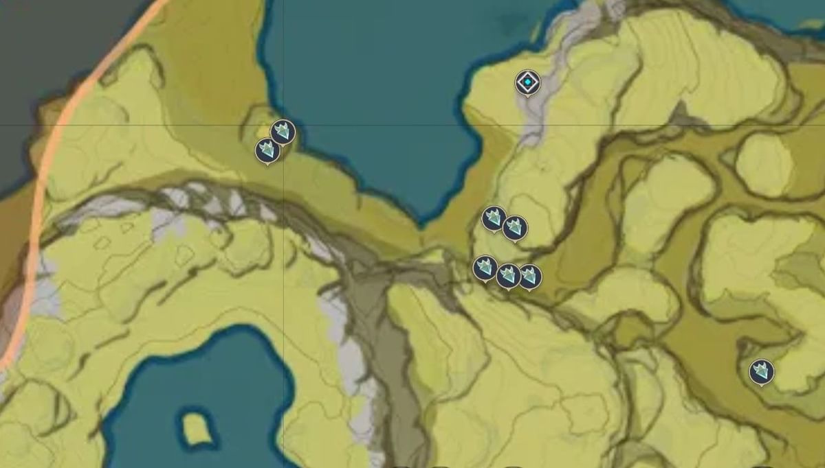 Genshin Impact Crystal Core farming locations and route