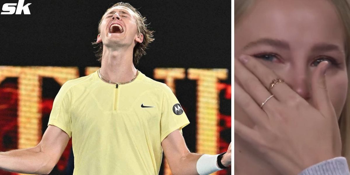 Watch: Sebastian Korda's girlfriend in tears following the American's win over two-time finalist ...