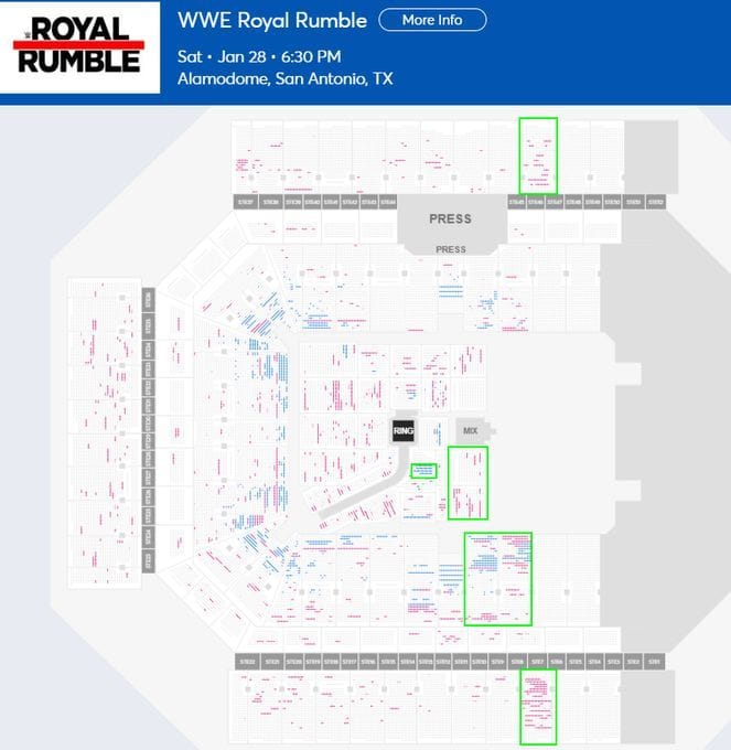 WWE officially sells 40,000 tickets for the Royal Rumble