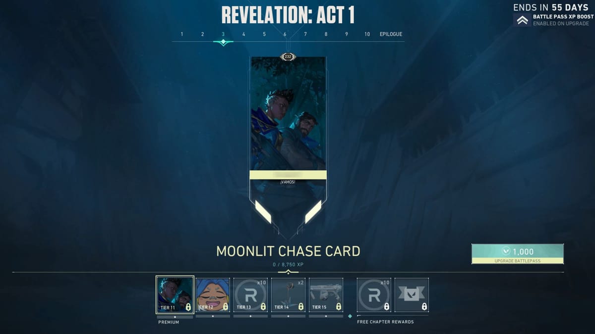 Valorant Episode 6 Act 1: All Battlepass tiers and rewards