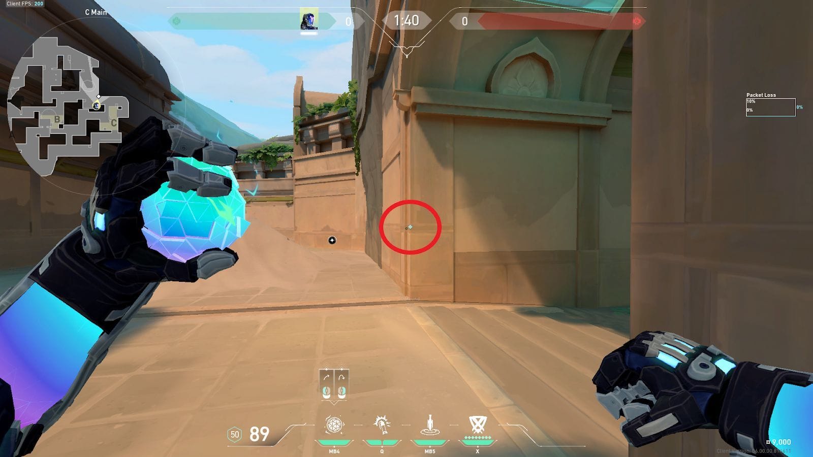 Best Kay/O lineups for Lotus in Valorant