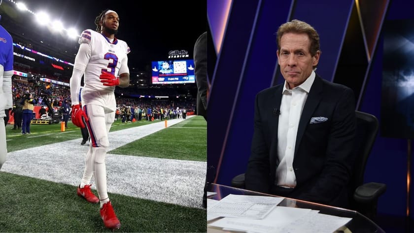 Skip Bayless tries to deflect blame for his tweet about Damar Hamlin ...
