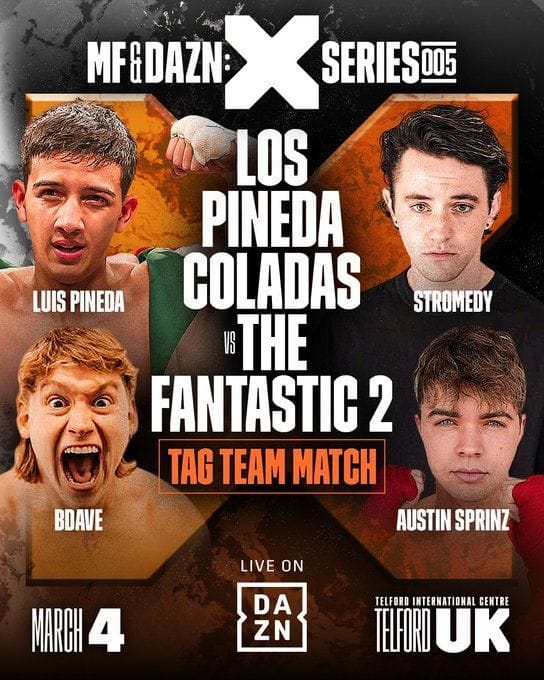 KSI to stage a tag team boxing match on the next Misfits Boxing undercard